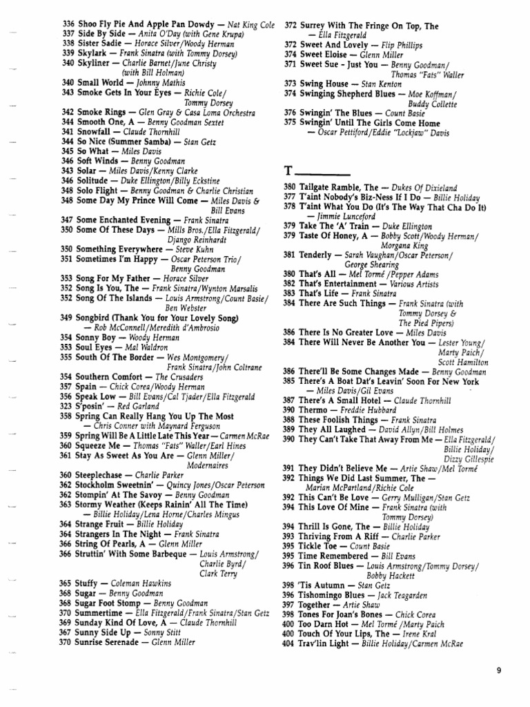 Fake Book Jazz-8 | PDF