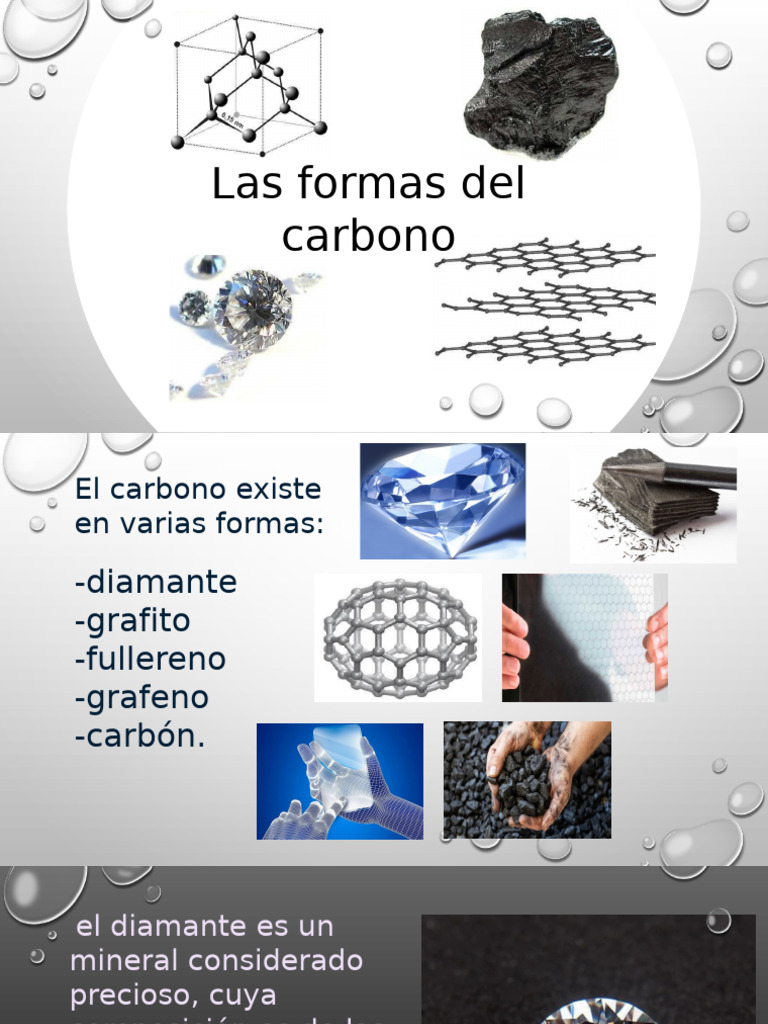 Forma Del Carbono | PDF | Carbón | Grafito