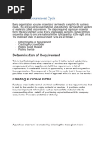Pipeline Procurement Step by Step Process in SAP MM | PDF