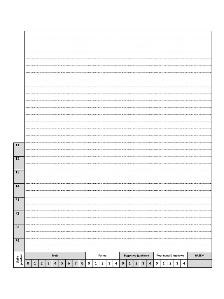 Writing Template | PDF