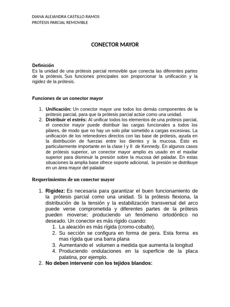 Tipos de Conectores Mayores en PPR | PDF | Rigidez | Conector eléctrico