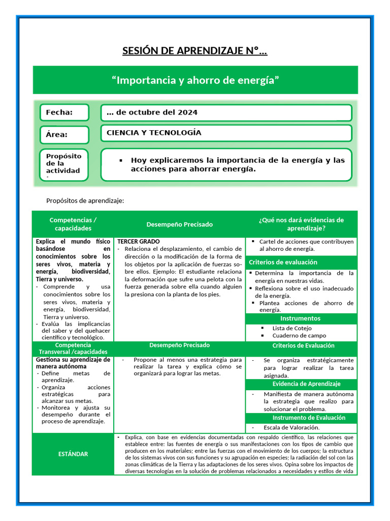 11 de Octubre - Ciencia - Tercer Grado | PDF | Aprendizaje | Agua