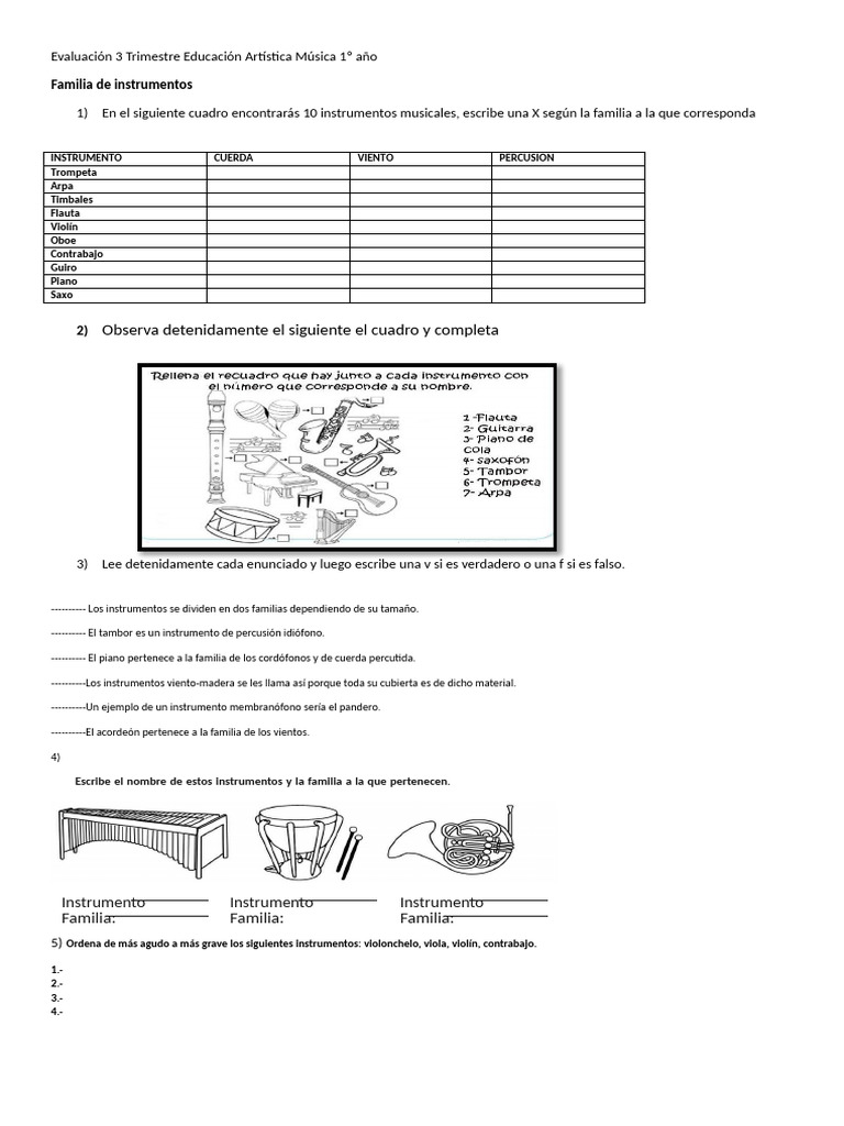 Evaluacion 3 Trimestre Escuela Sec El Mirador 2023 | PDF