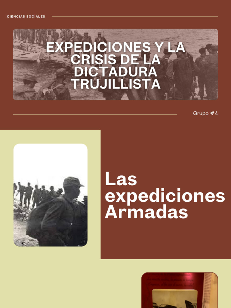 Expediciones y Crisis en la Era Trujillo | PDF