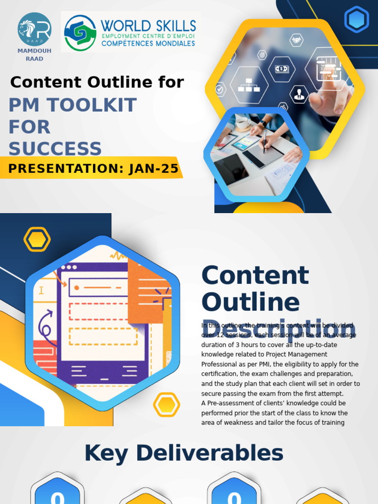 Content Outline - PM Toolkit for Success | PDF | Agile Software ...