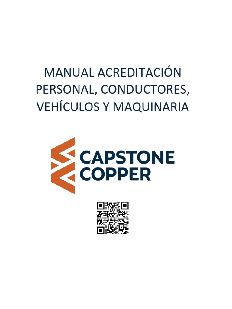 Manual Acreditación Capstone | PDF | Licencia de conducir