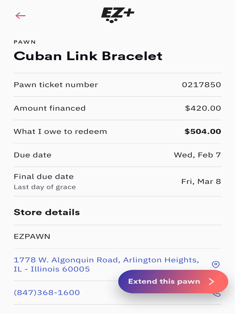 Httpsapp.ezplus.commy Stuffpawn Loan0217850details | PDF