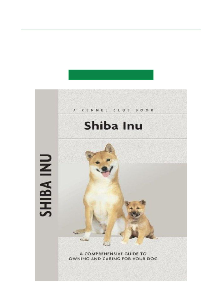 Shiba Inu Gardening Guide | PDF