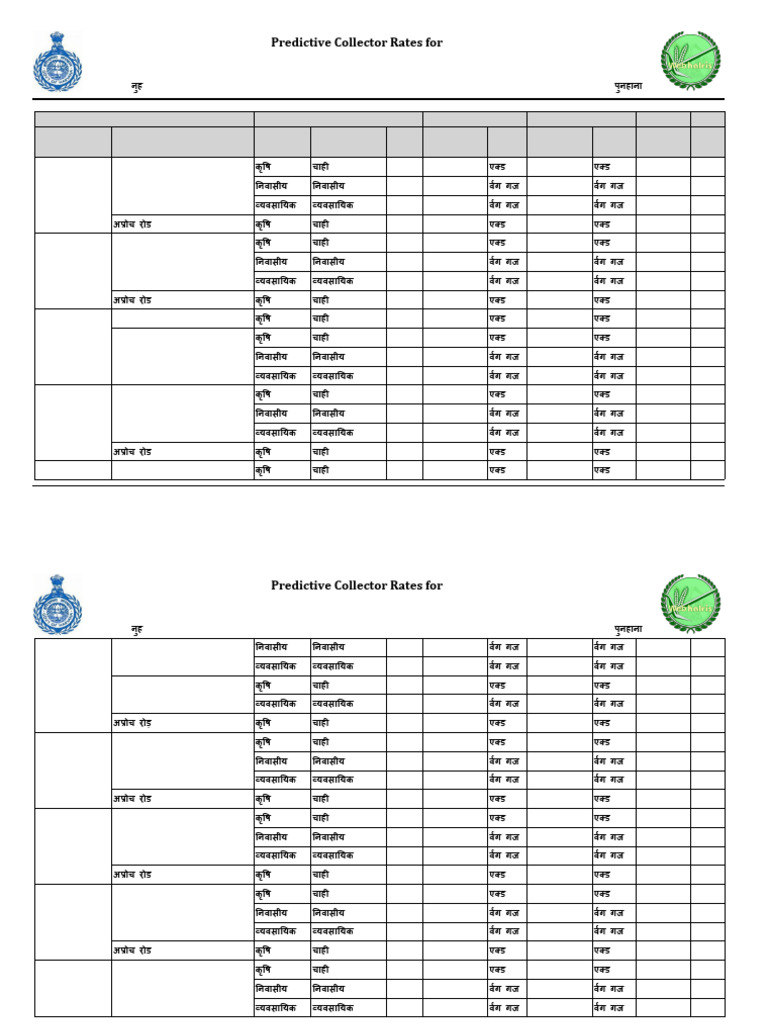 Draft: Predictive Collector Rates For | PDF