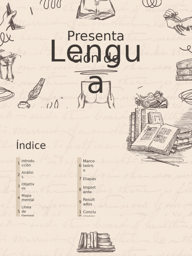 Lengu A: Presenta Ción de | PDF
