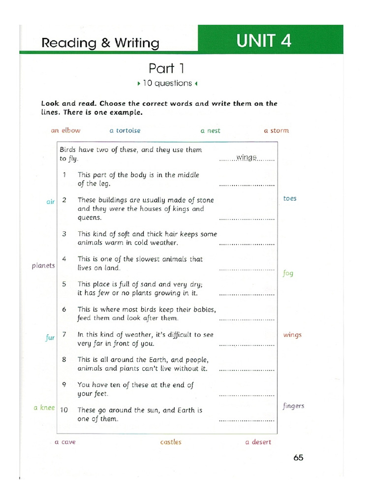 Skill Builder 1 - Test 4 - Reading | PDF