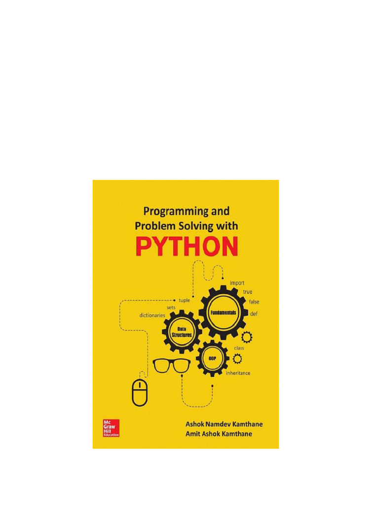 Programming and Problem Solving With Python 1St Edition - Ebook PDF Download | PDF | Python ...