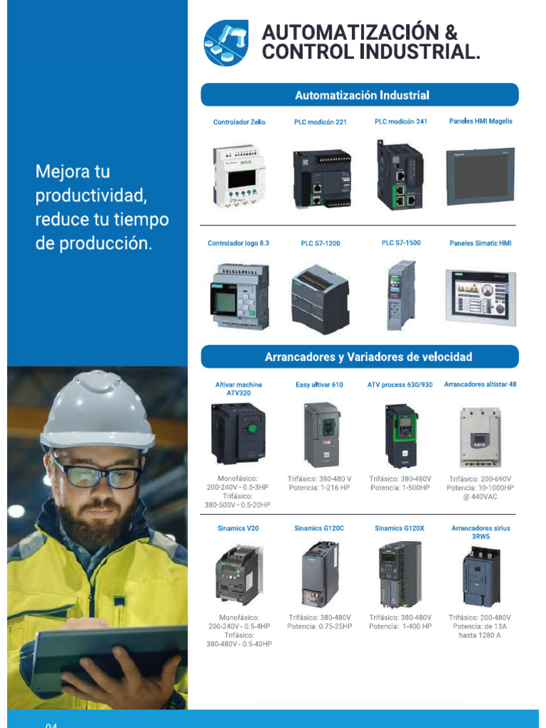 Sumario de Productos E4 Systems CA | PDF