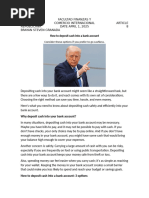 The Secret Check | PDF