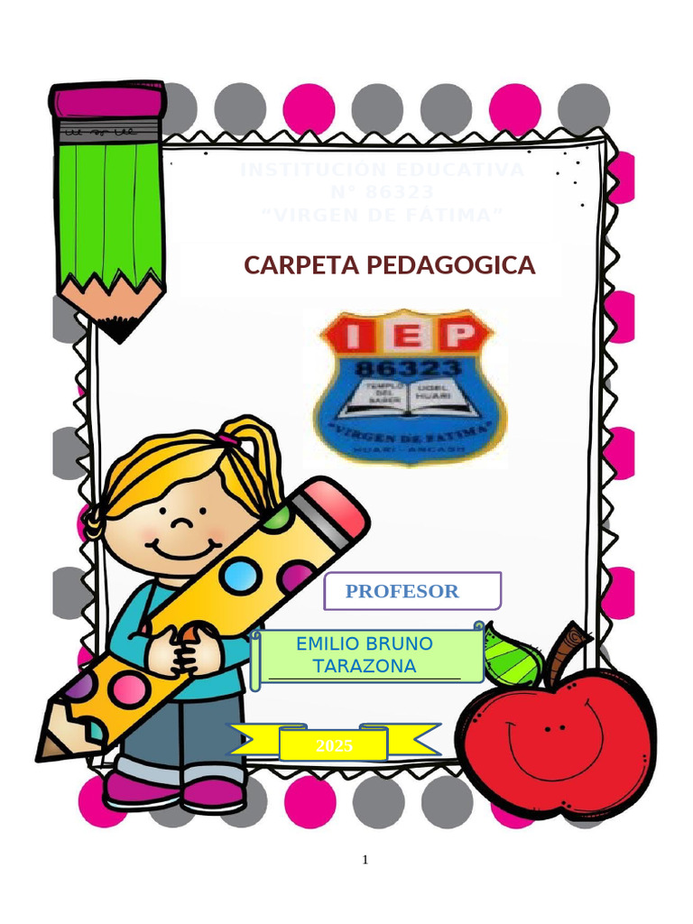 Carpeta Pedagógica 2024 VALIDO | PDF | Plan de estudios | Evaluación