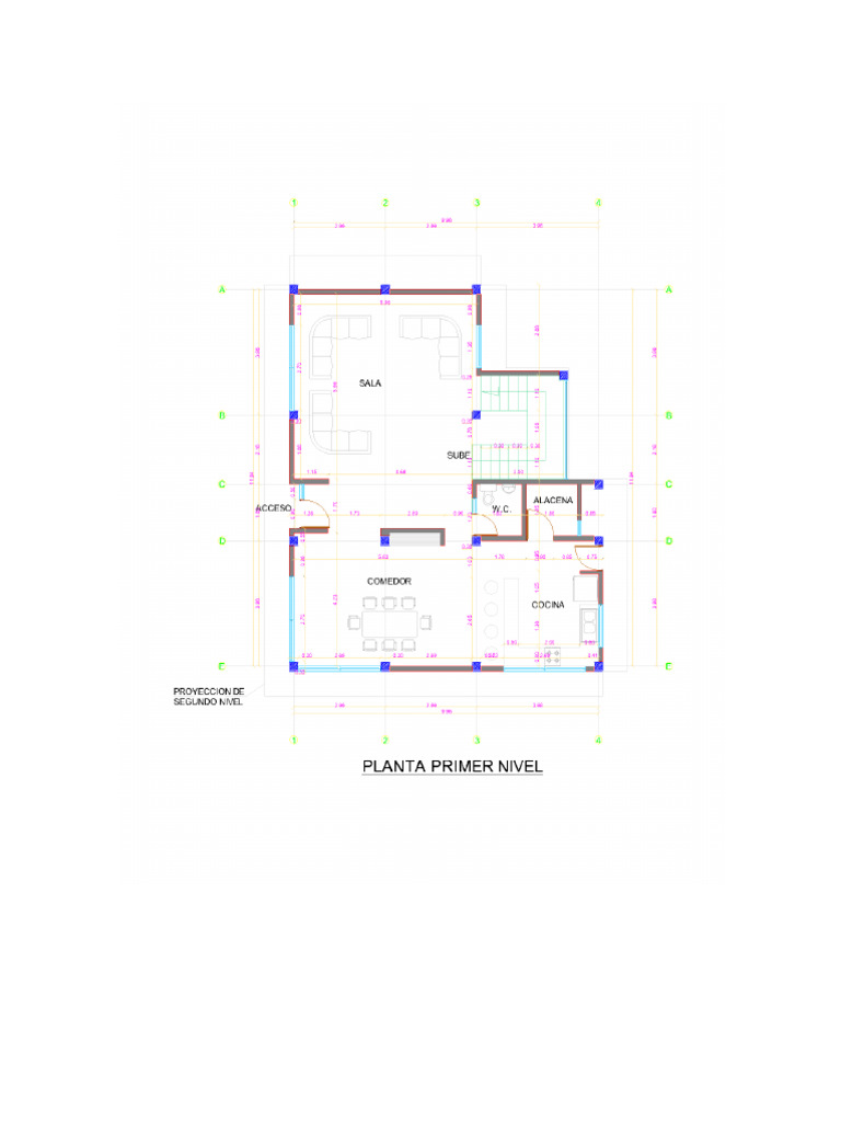Trabajo de Autocad | PDF