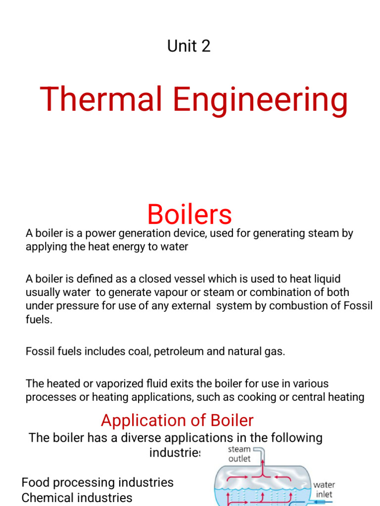 BME UNIT-II Thermal Engineering | PDF | Internal Combustion Engine | Diesel Engine