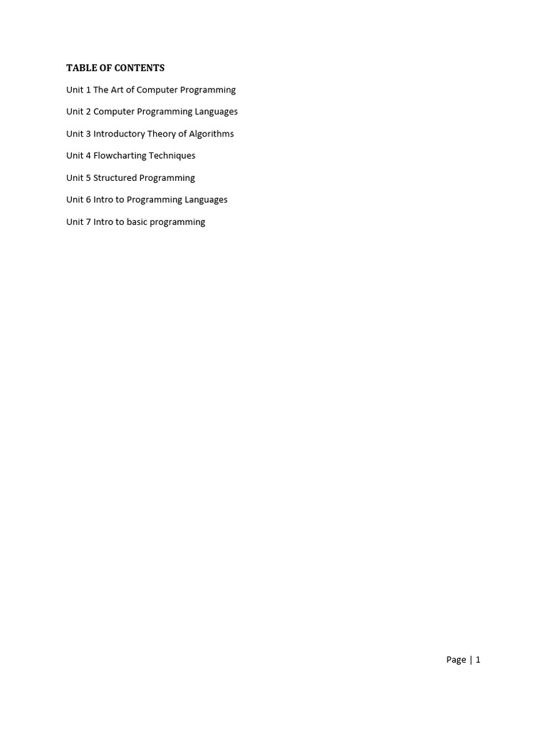 Introduction to Computer Programming Basics | PDF | Programming | Computer Program
