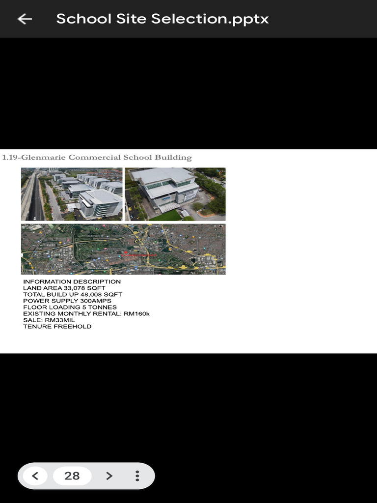 School Site Selection - PPTX - Google Slides | PDF