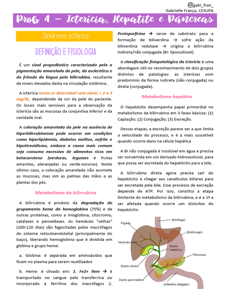 Prob 4 | PDF | Hepatite | Bile