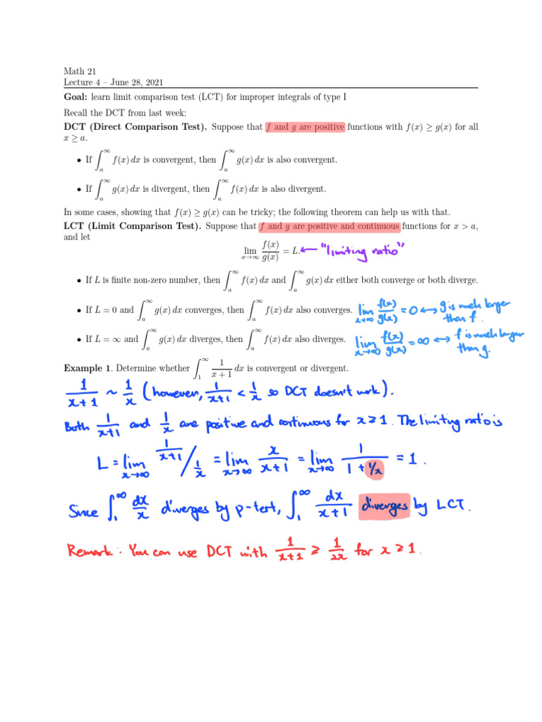 Lecture 4 (LCT for type I) | PDF | Mathematical Concepts | Mathematical ...