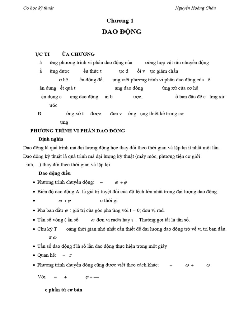 Chương 10. Dao Đ NG | PDF