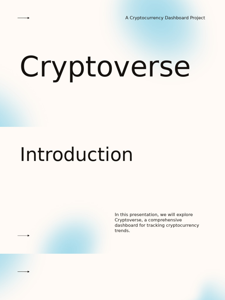 Cryptoverse (1) | PDF | Usability | Cryptocurrency