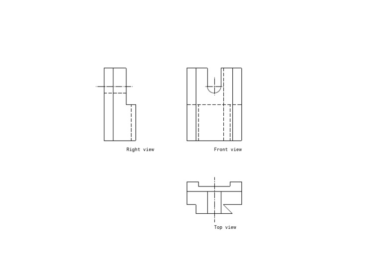 3D Object Views: Right, Front, Top | PDF