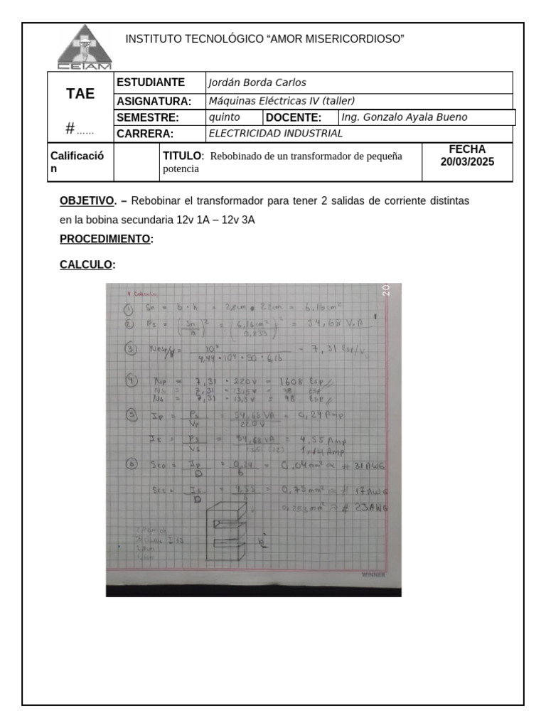 Informe Jhordan 12345678 | PDF