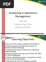 Scheduling in SAP PP | PDF | Business