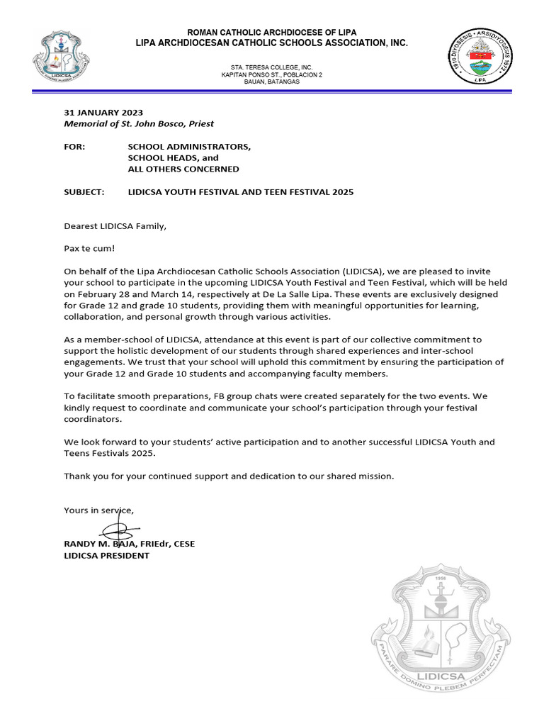 School Heads - LYF and LTF | PDF