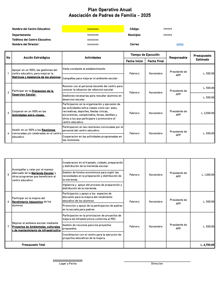 Poa Apf 2025 Sace | PDF