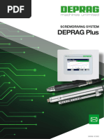 DEPRAG Plus Screwdriving System Overview | PDF | Torque | Computing
