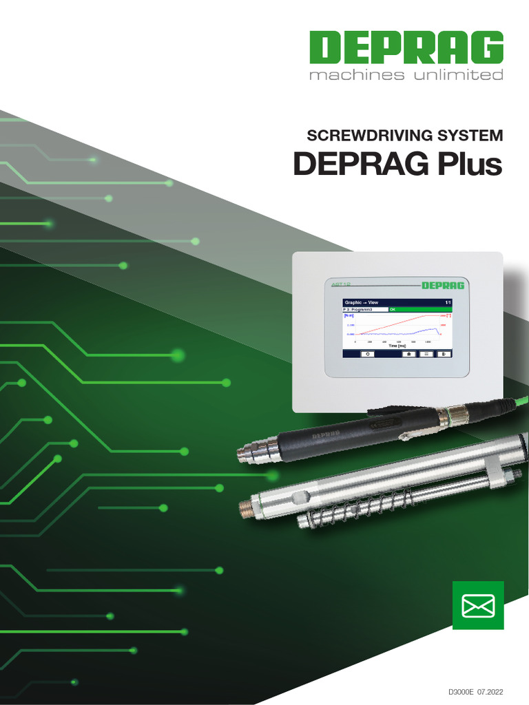 Deprag Vijacniki Z Elektricnim Pogonom | PDF | Torque | Computing