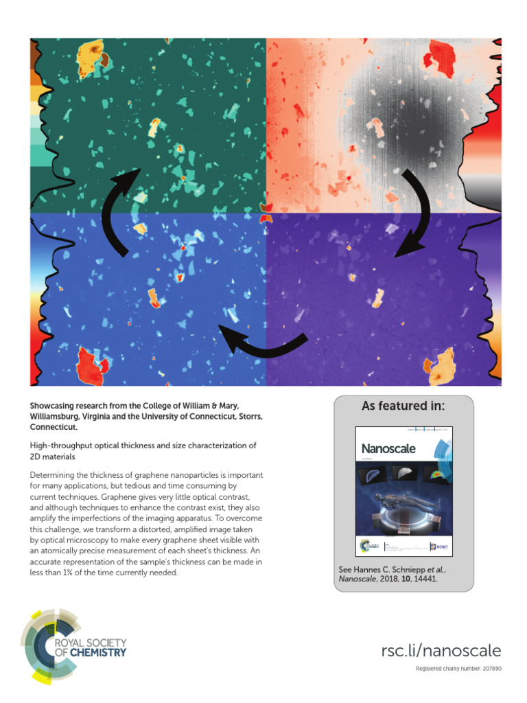 High-Throughput Optical Thickness and Size Characterization of 2D ...