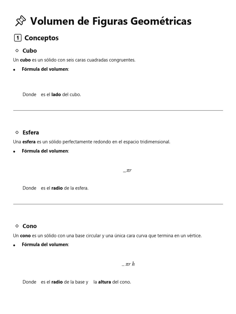 t6 Problemas de Volumenes | PDF | Esfera | Volumen