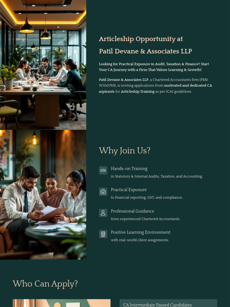 Notice Articleship | PDF