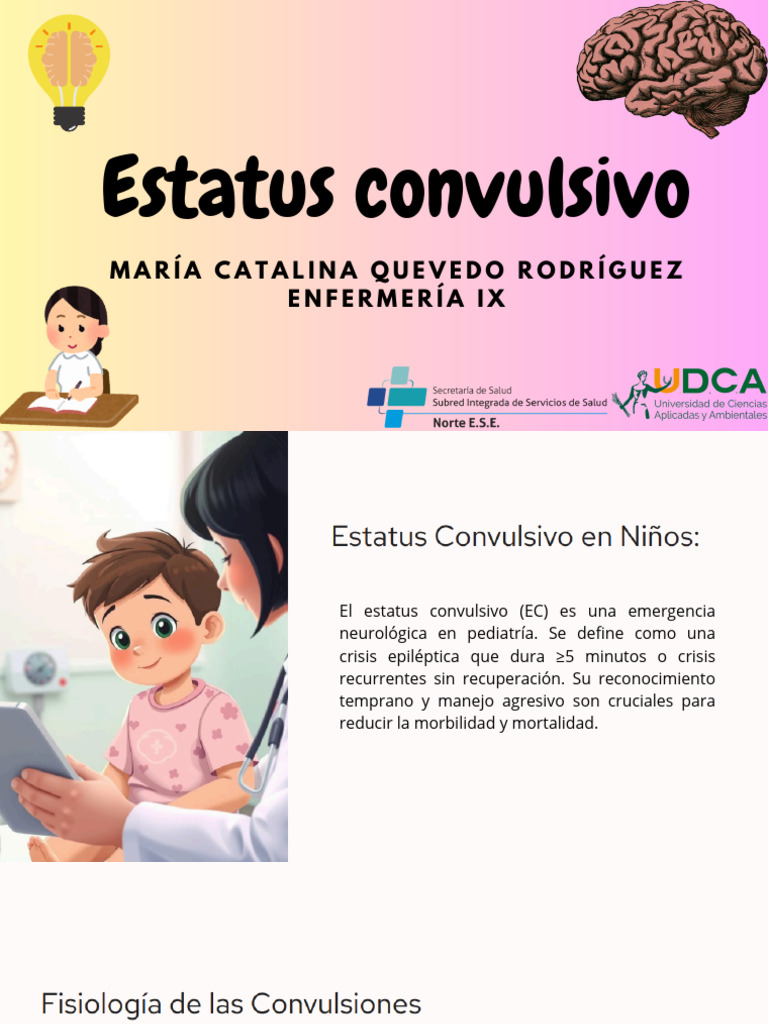 Estatus Convulsivo | PDF