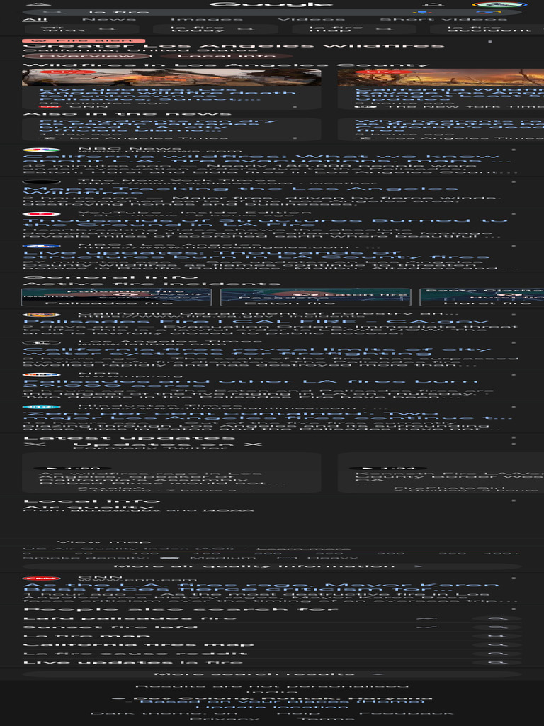 la fire - Google Search | PDF | Wildfire | Fires