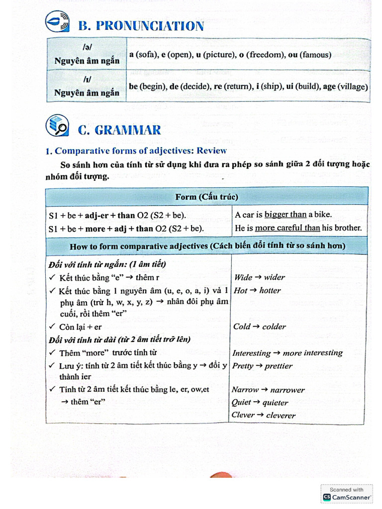 Comparative Forms of Adj and Adv | PDF