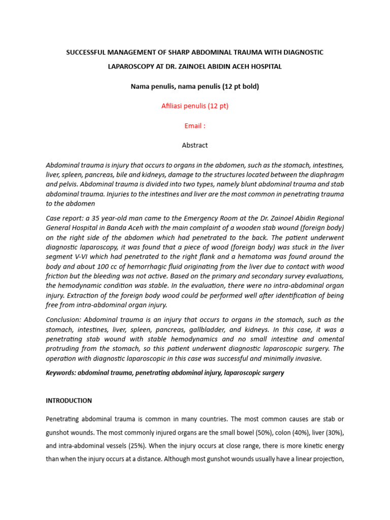 A-zked-review-assignment-1590-Article+Text-4550 Review | PDF | Abdomen | Medical Emergencies