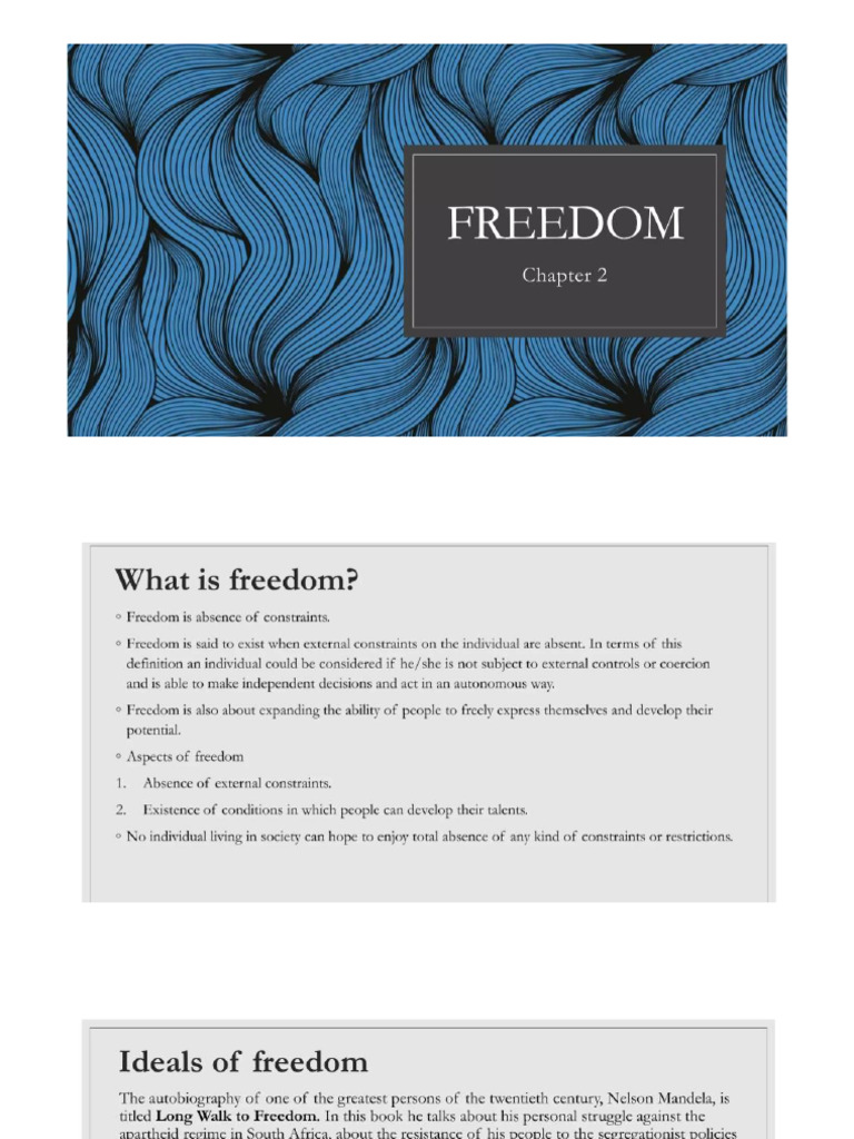 FREEDOM PPT (1) | PDF