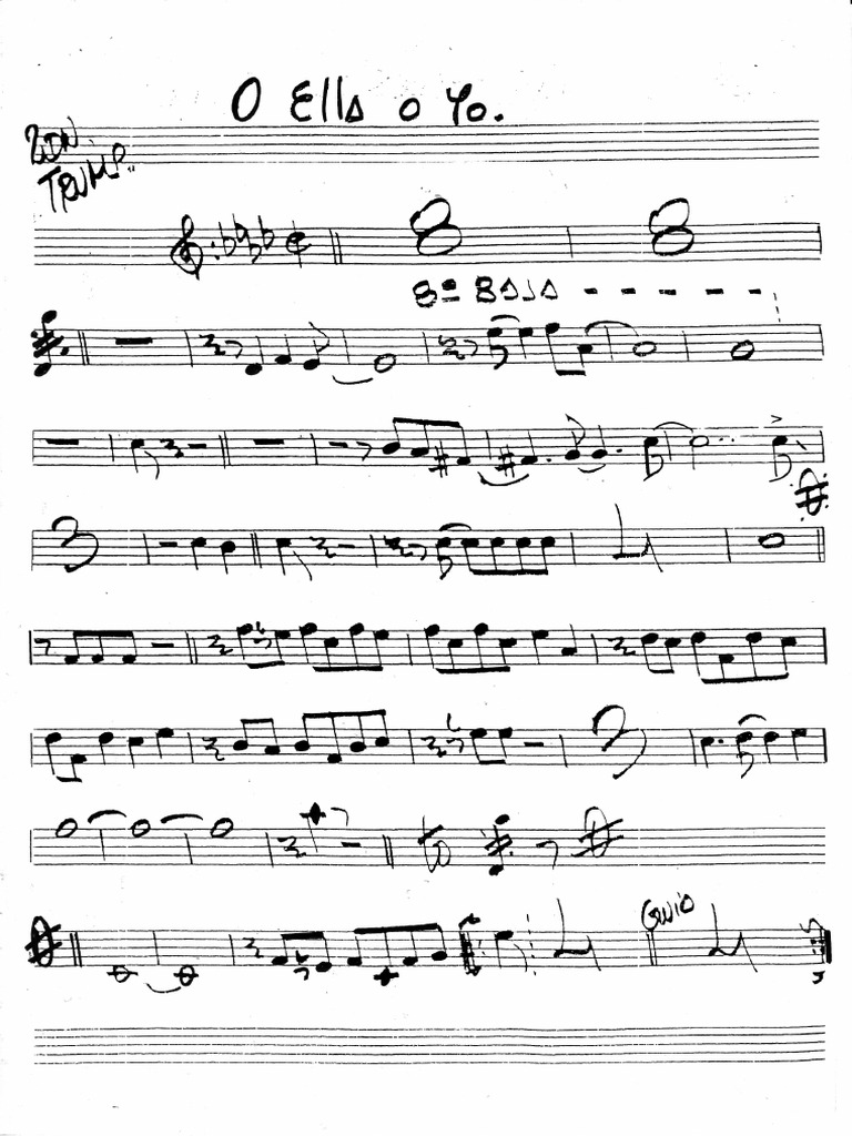 O Ella O Yo - 2 Trompeta | PDF