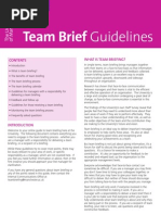 Ministerial Briefing Template | PDF | Science & Mathematics