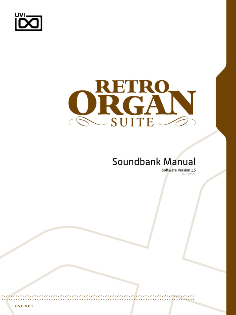 Retro Organ Suite Manual | PDF | Equalization (Audio) | License