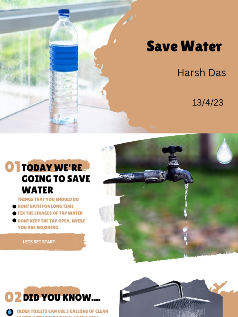 Water Saving Tips for Home Use | PDF