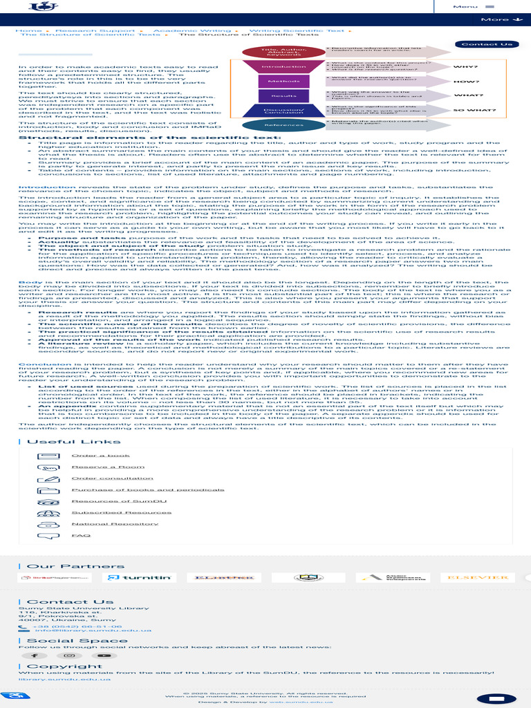 The Structure of Scientific Texts | PDF | Abstract (Summary) | Methodology