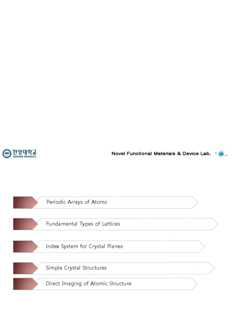 chapter_1-crystal_structure-______ | PDF | Crystal Structure | Solid