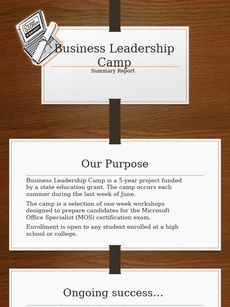Project 5. LeadershipCamp | PDF