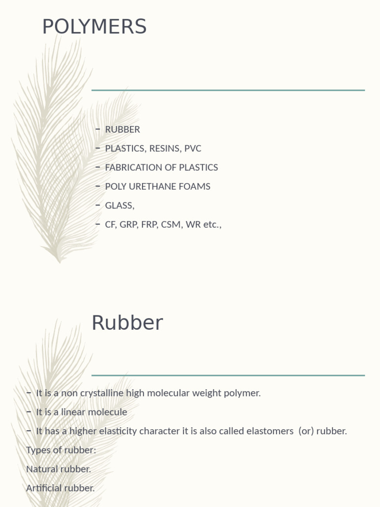 Polymers Composites -F (1) | PDF | Glasses | Polymers